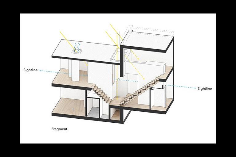 3-metre-wide house wins daylight award for the clever use of space ...